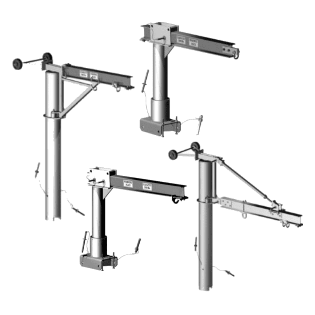 Davit Systems and Bases | Davit Arm Bases, Sockets, Adapters