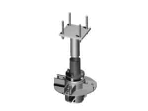 Secure Adhesive-Installed Monorail Turntable Support | Pro-Bel
